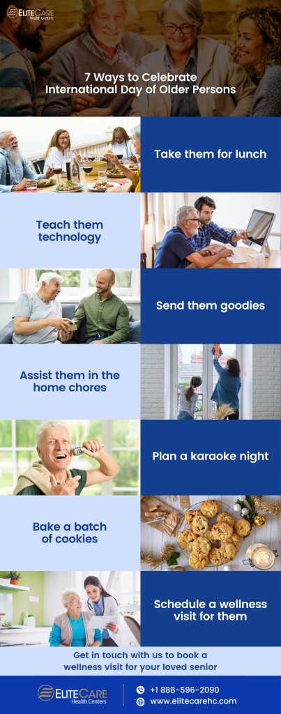 7 Ideas to celebrate International Day for Older Persons