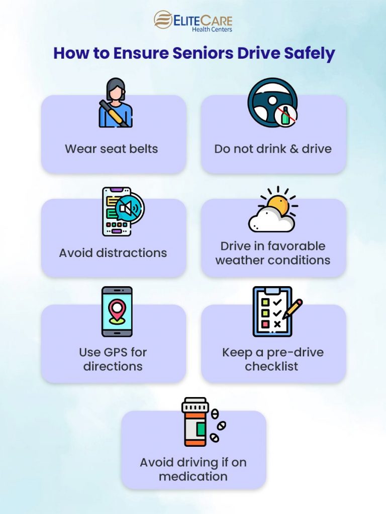 Safety Ways Seniors Can Drive Safely | EliteCare HC