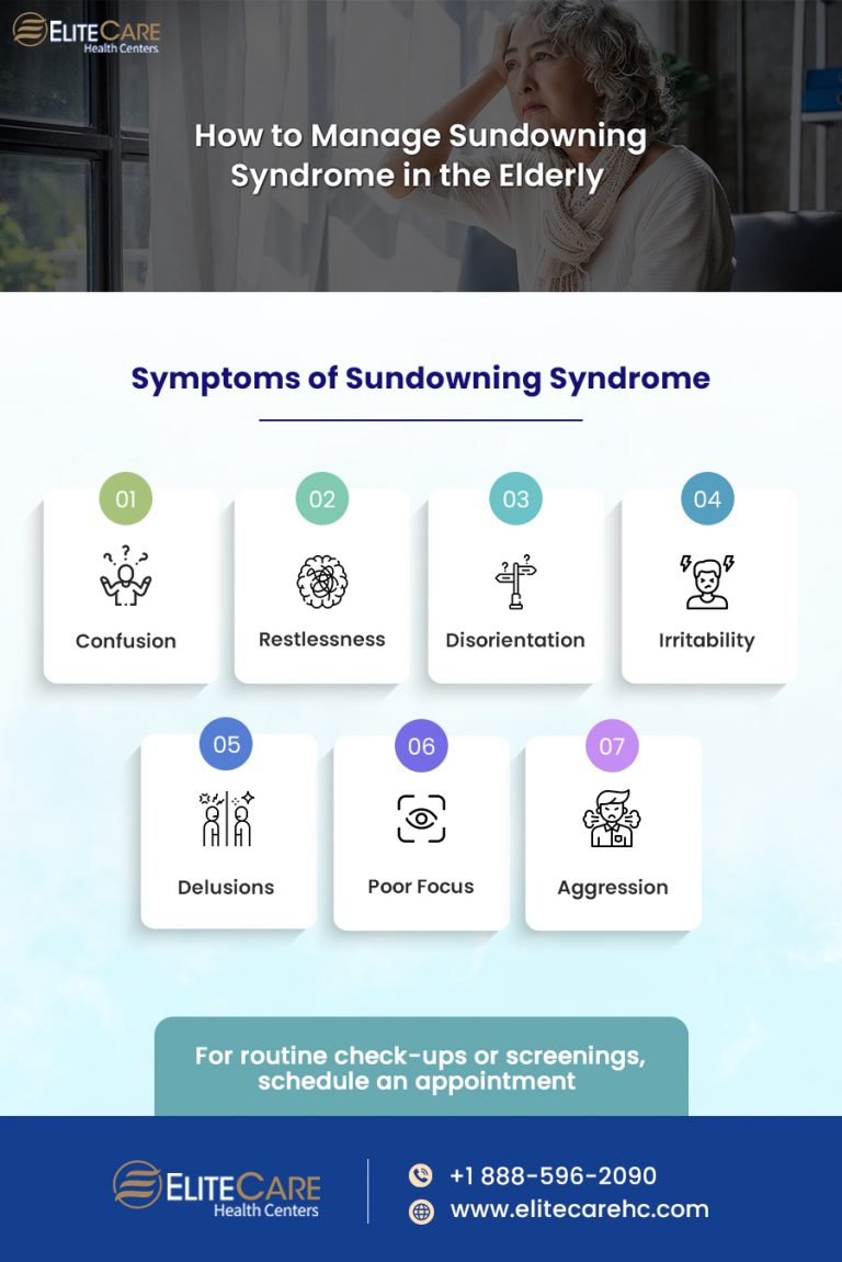 How to Manage Sundowning Syndrome in the Elderly | EliteCare HC
