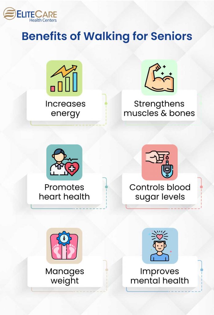 6 Ways to Ensure Safety for Seniors while Walking | EliteCare HC